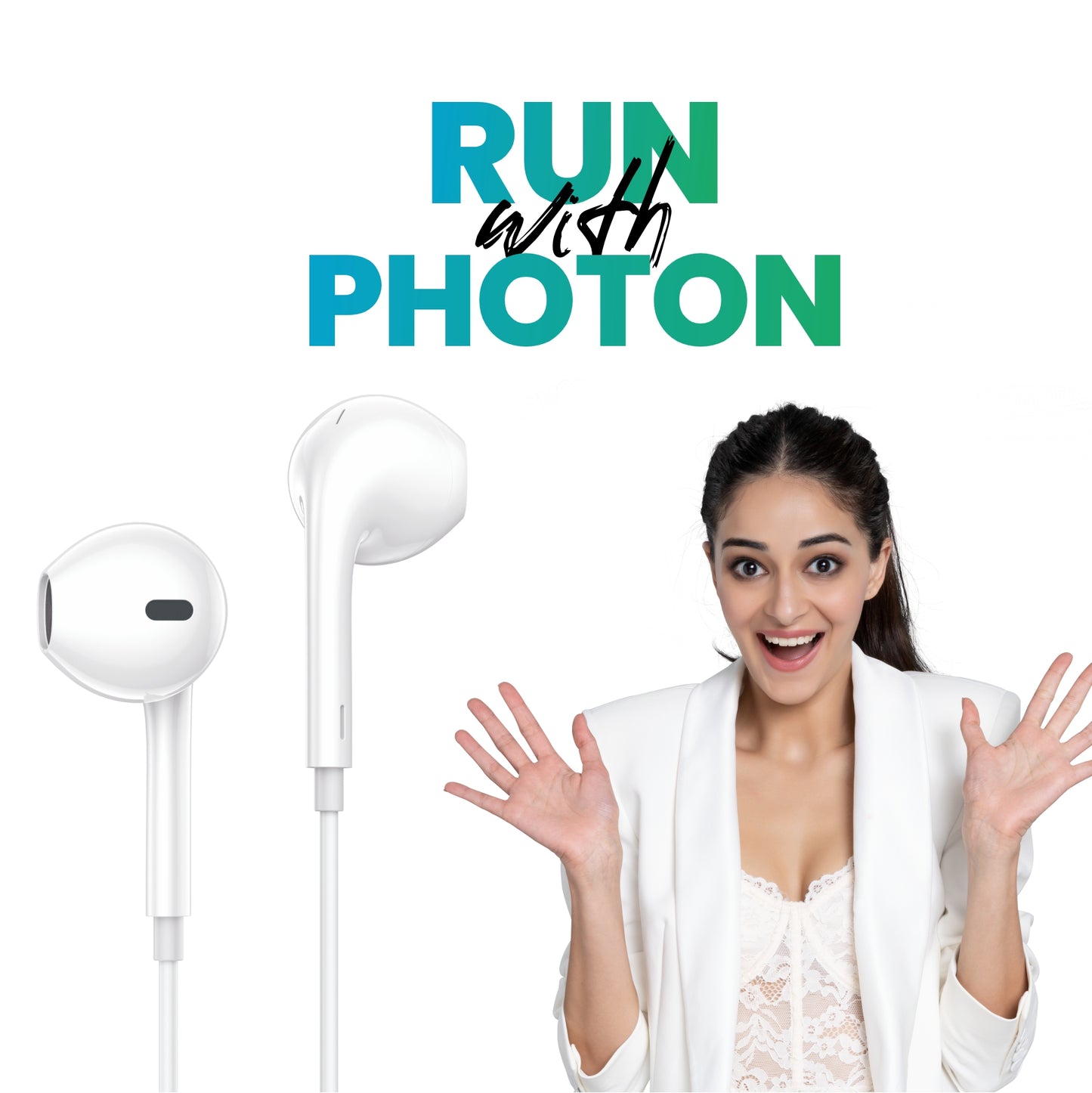LYNE Photon 15 Wired Earphone with Type-C Connector & Noise Reduction ...